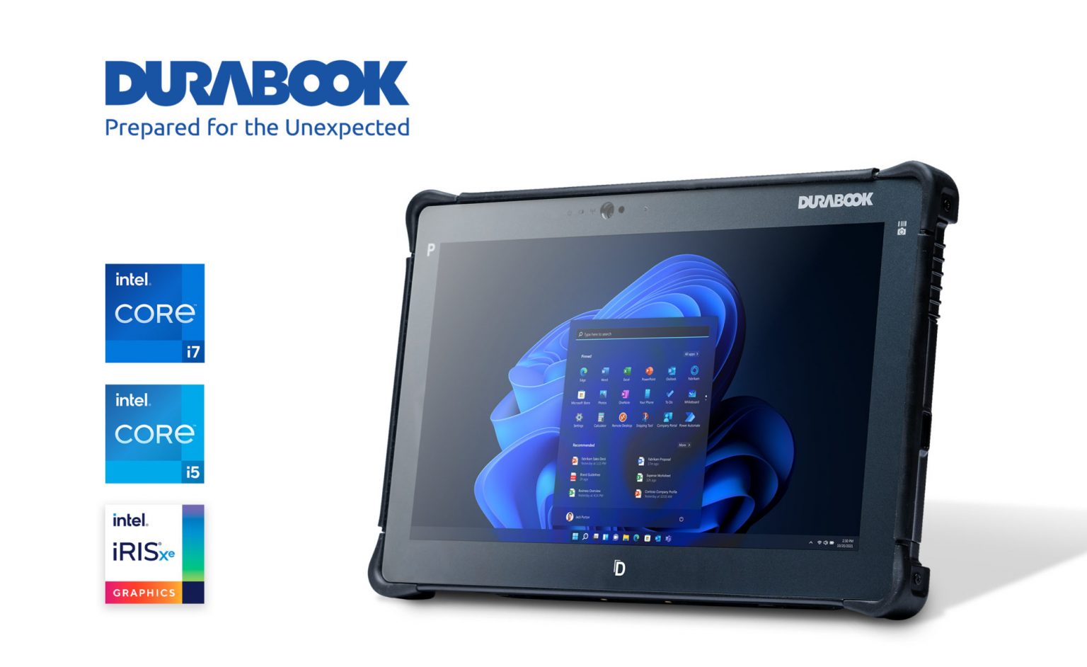 Durabook Adds Intel’s 12th Gen CPU to Its R11 Fully Rugged Tablet ...